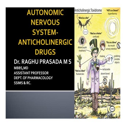 Class anticholinergic drugs | PDF
