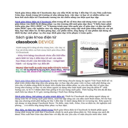 Classbook sách giáo khoa điện tử classbooks đọc các đầu sgk từ lớp 1 đến lớp 12 của nhà xuất bản ...