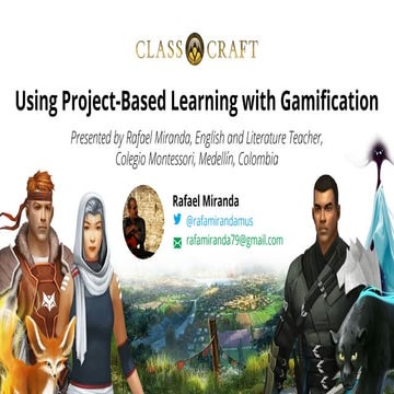Using Project-Based learning (PBL) with Gamification | PDF