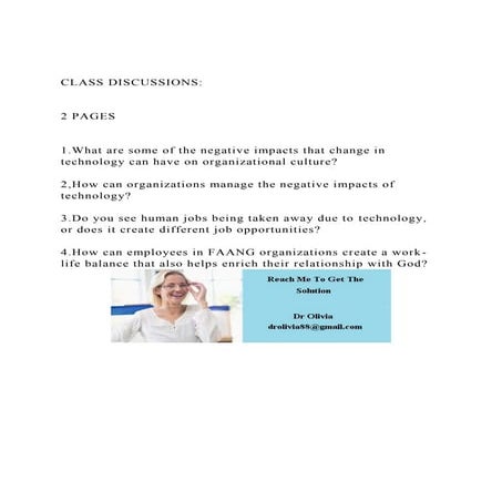 CLASS DISCUSSIONS 2 PAGES1.What are some of the neg.docx