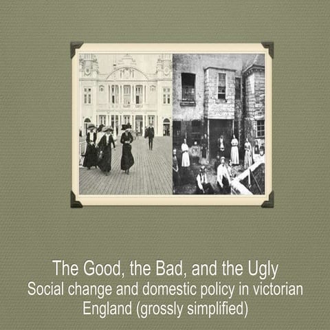 Economic Disparity in Victorian England | PPTX