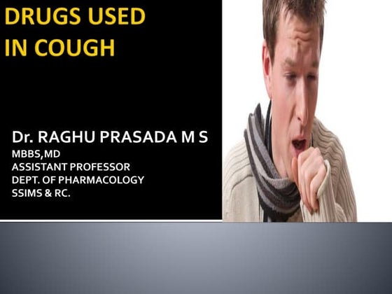 Antitussives , expectorants and mucolytics | PPTX