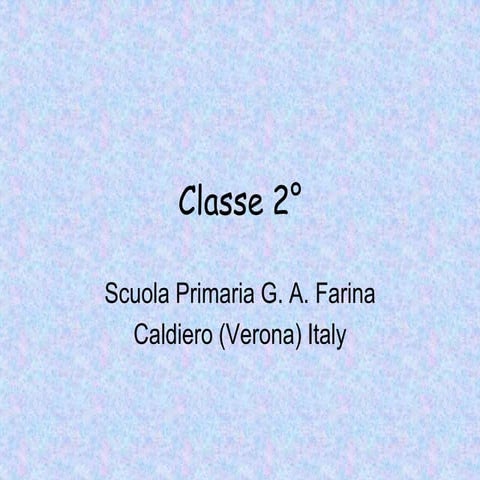 Classe 2° | PDF