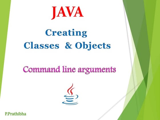 Class And Objects In Java Ppt 1176
