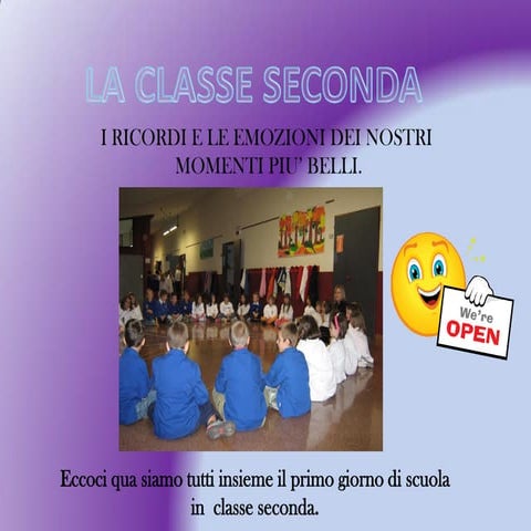 Classe seconda ricordi giovanni e elisa | PDF