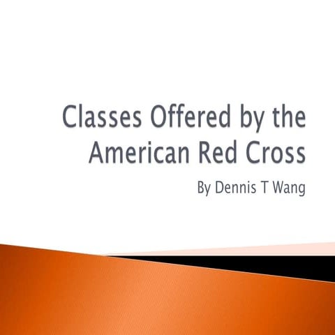Volunteering with the American Red Cross | PPTX