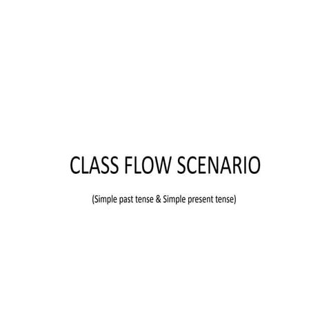 Class flow | PPTX