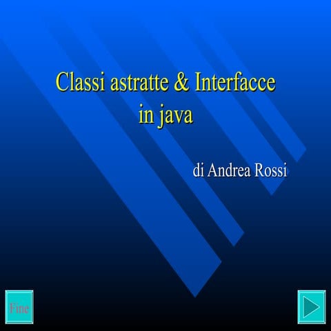 Classi_astratte_interfacce | PPT
