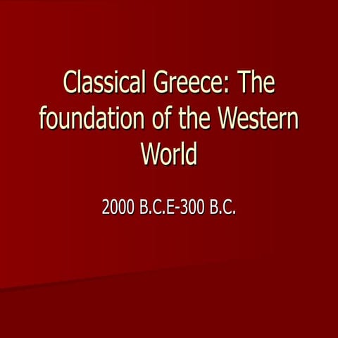 Classical Greece | PPT