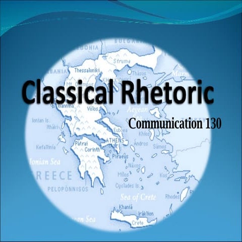 Classical Rhetoric 97 | PPT