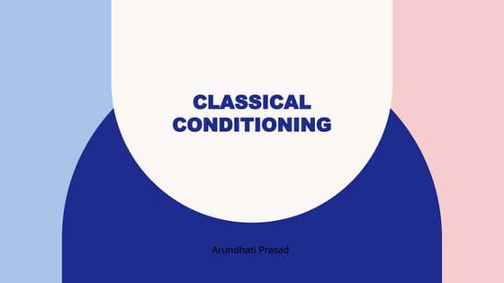 Classical Conditioning PowerPoint Presentation | PDF