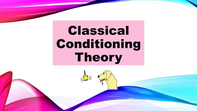 Operant Conditioning Theory | PPTX