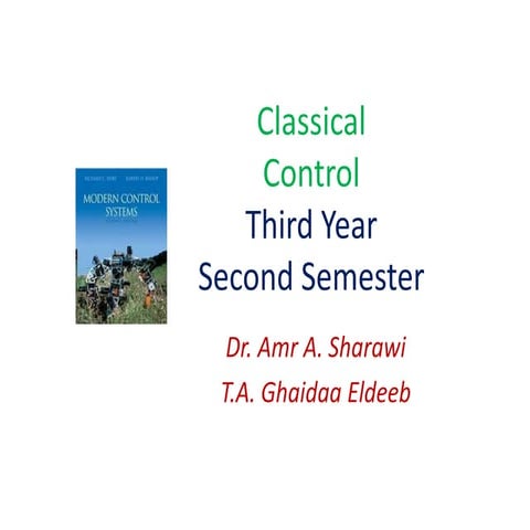 Classical control 2(3) | PPT
