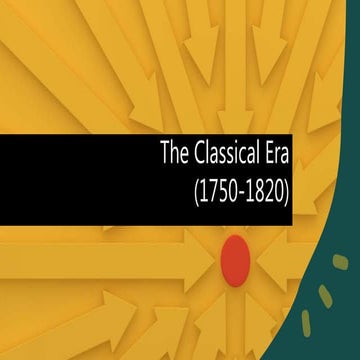 The Classical Era Period of Music | PPT