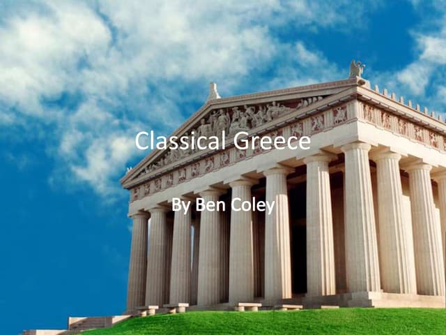 Contributions of Greek Civilization | PPTX