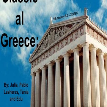 Classical greece 1a | PPT