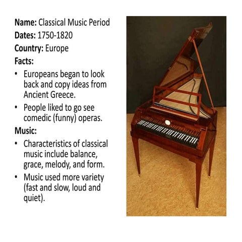 Classical music | PPTX