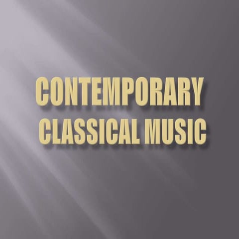 Classical music | PPTX