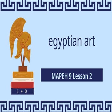 EGYPTIAN ART & ARCHITECTURE | PDF