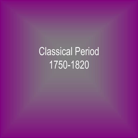 Classical Period.ppt