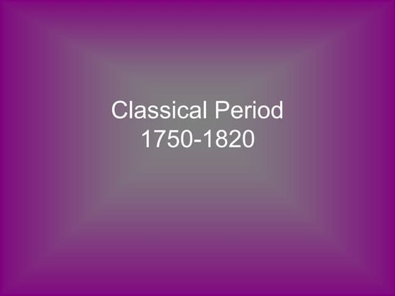 Classical music | PPT