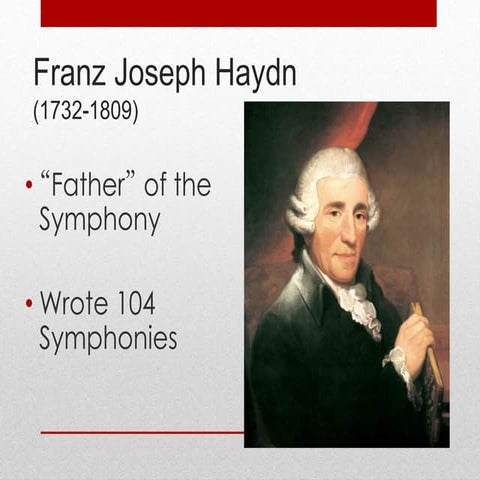 MAPEH 9: LESSON 6 | CLASSICAL COMPOSER HAYDN AND MOZART | PPTX