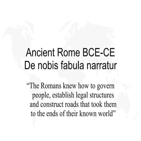 Classical Rome | PPT