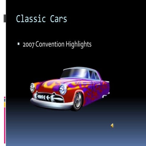 Classic Cars | PPTX