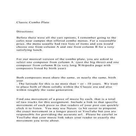 Classic Combo PlateDirectionsBefore there were all th.docx