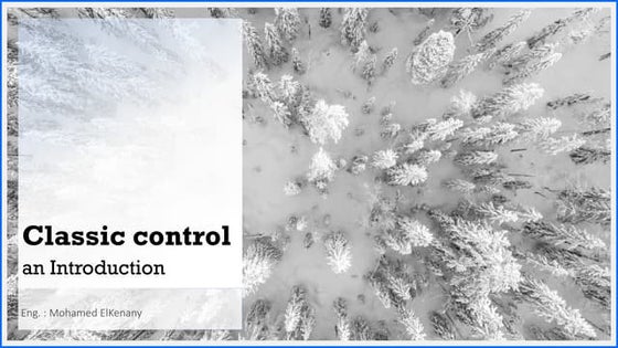 Classic control lec 1 | PPT
