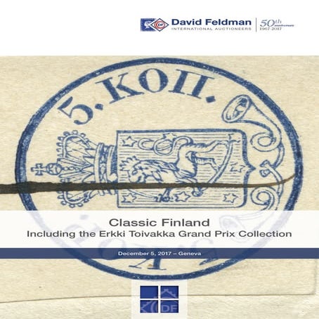 Classic Finland Including the Erkki Toivakka Grand Prix Collection ...