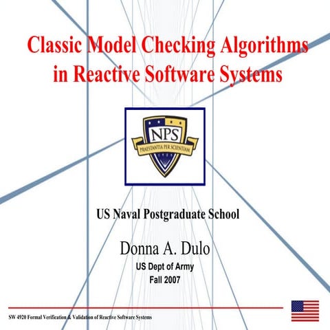 Classic Model Checking Algorithms Ppt
