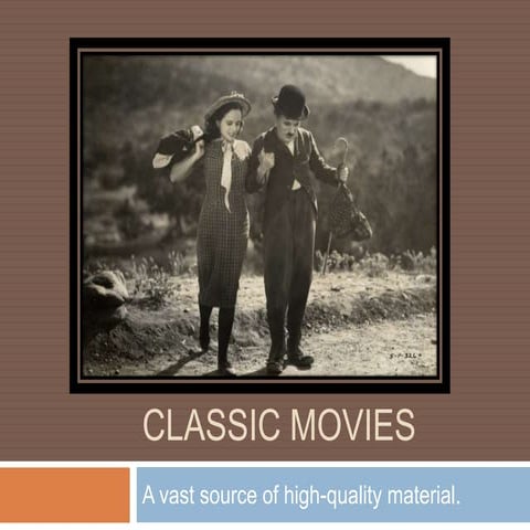 Classic Movies | PPTX