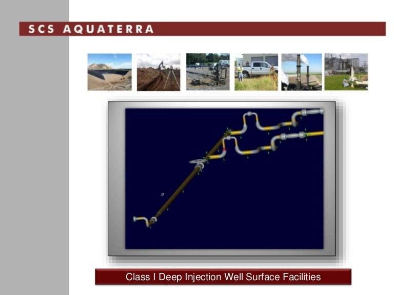 Class I Deep Injection Well Surface Facilities