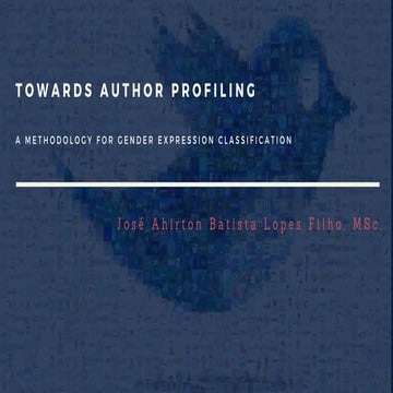 [José Ahirton Lopes] Towards Author Profiling - A Methodology for ...