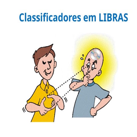 CLASSIFICADORES EM LIBRAS língua materna dos surdos brasileiros | PPTX