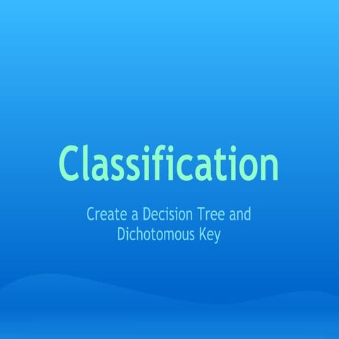 Classification | PPT