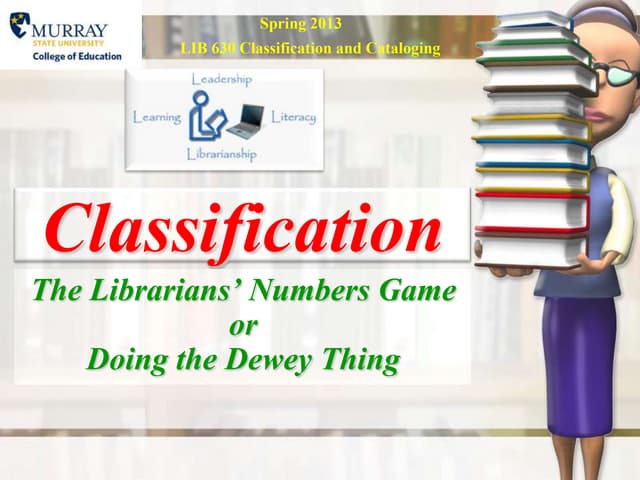 Library classification systems.ppt 2011 | PPT