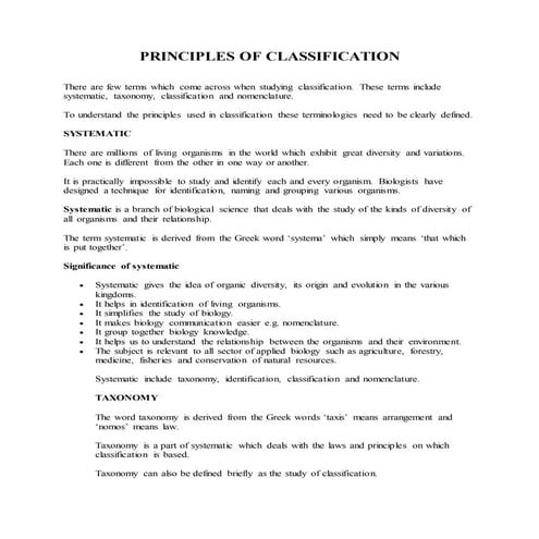 Classification | PDF