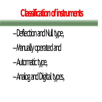 Classification of Instruments 1 | PDF