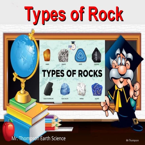 Earth Science Types of Rocks | PPT