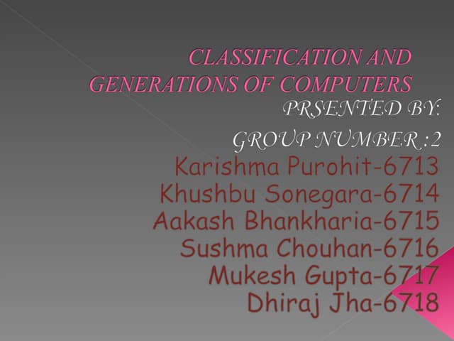 Basic computer engineering | PPT