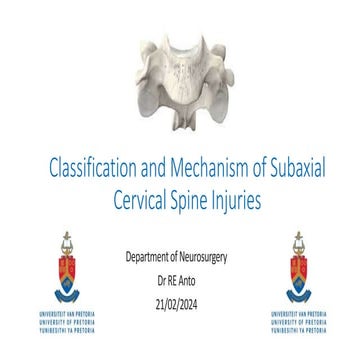 Classification and mechanism of subaxial cervical spine injuries.pptx