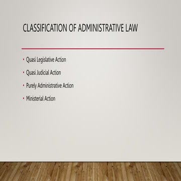 Classification and principles of Administrative Law.pptx