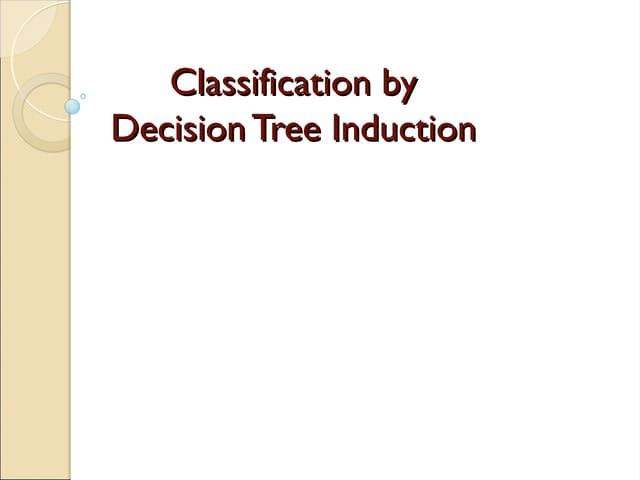 Decision tree | PDF