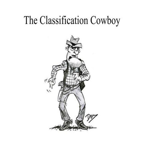 Classification Cowboy | PPT