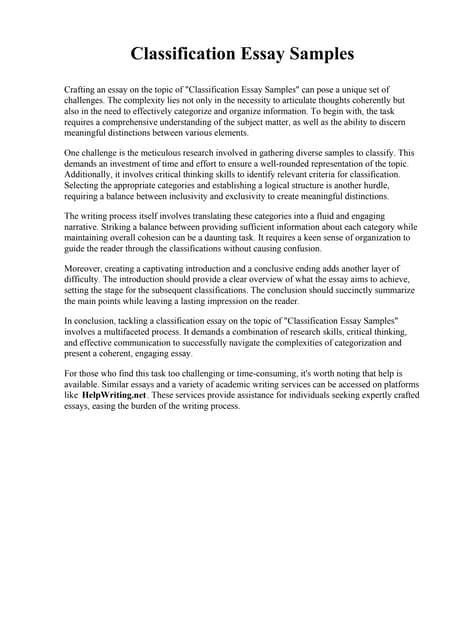 Classification And Division Essay Ideas.pdf