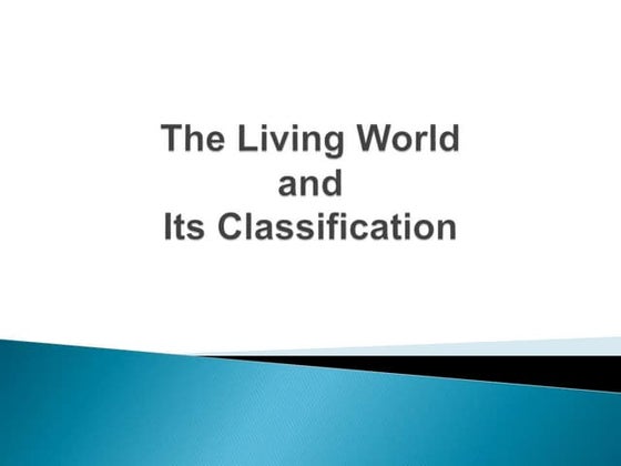 System of-classification: Taxonomy | PPT