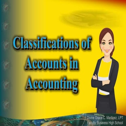 Classification of Accounts in Accounting | PPSX