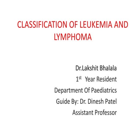 CLASSIFICATION OF ALL AND AML.pptx